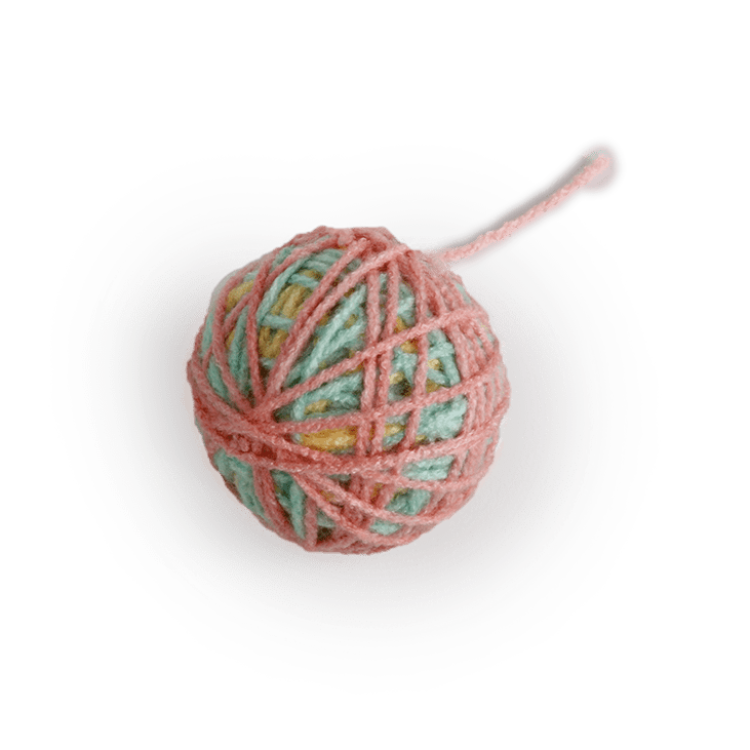 Knotty Habit Woolly Ball – Maryam's Pet