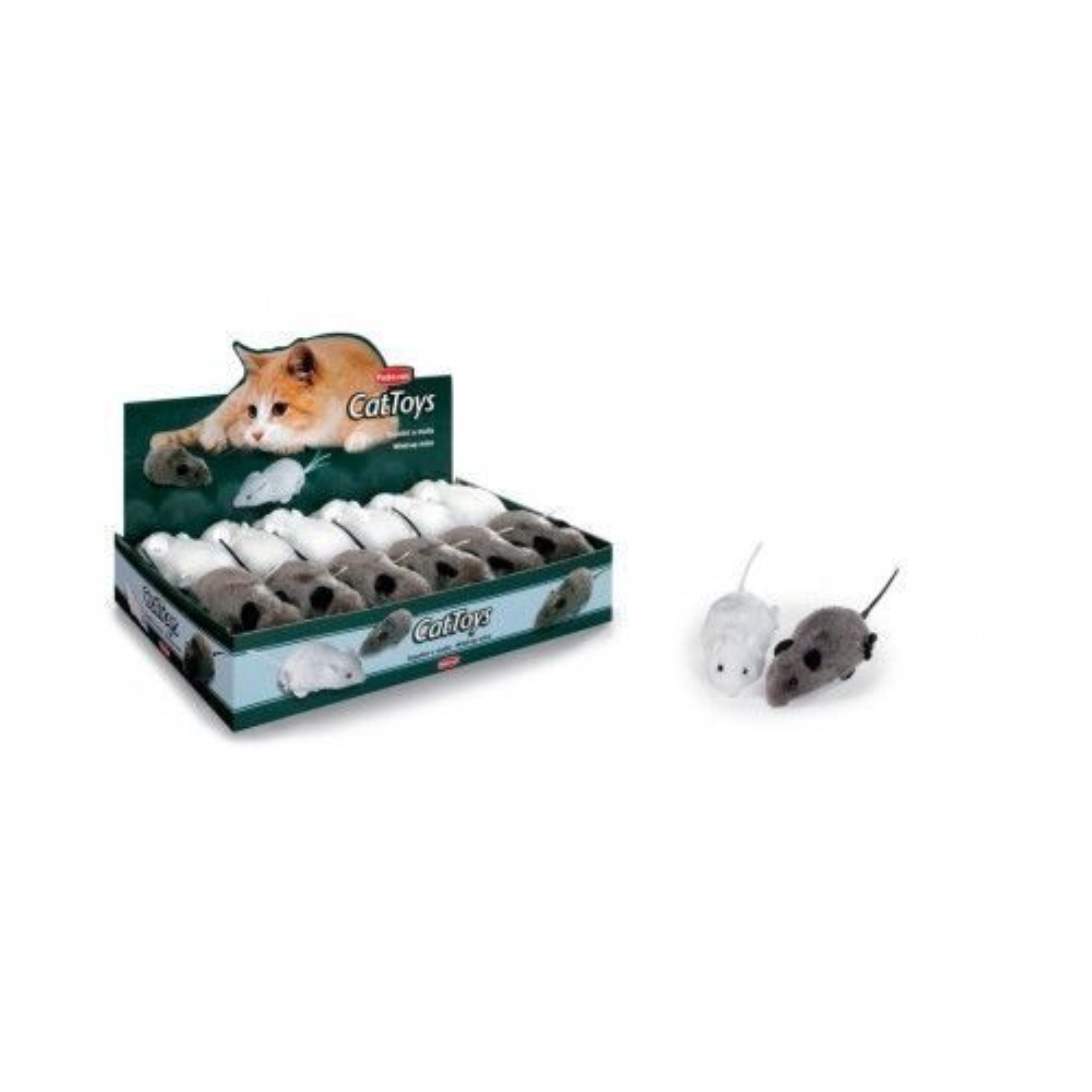 Padovan Wind-Up Mouse, Cat Toy - 12pcs/Box – Maryam's Pet
