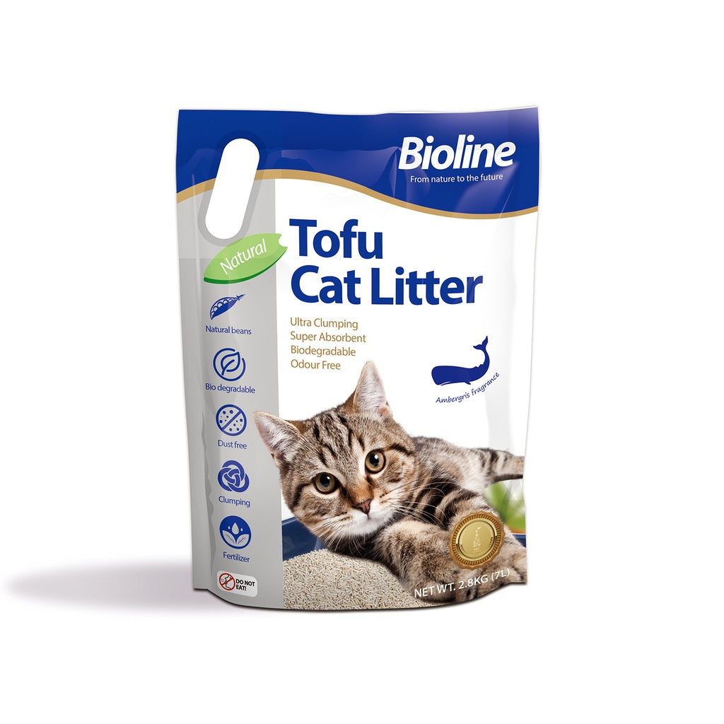 Bioline Tofu Cat Litter- 7L – Maryam's Pet