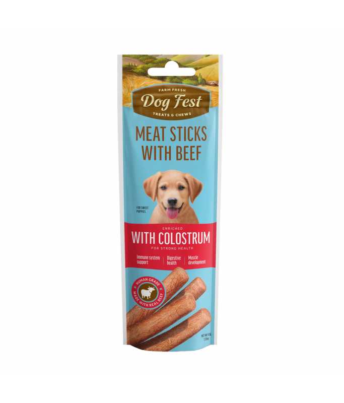 Dog Fest Beef Stick With Colostrum - 45g – Maryam's Pet