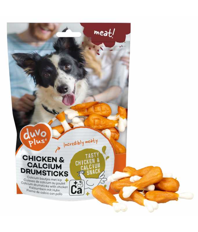 Duvo+ Meat! Chicken & Calcium Drumsticks - 180 g – Maryam's Pet