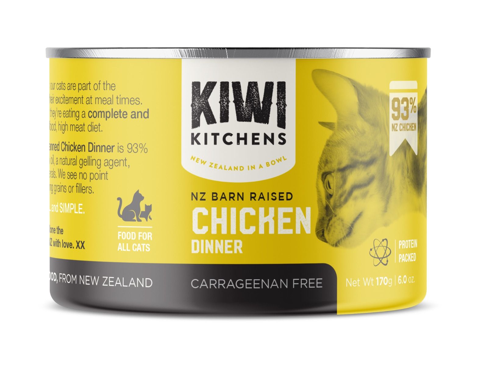 Kiwi Kitchens Barn Raised Chicken Dinner Canned Wet Cat Food – Maryam's Pet