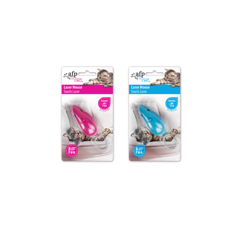 All For Paws Modern Cat Laser Mouse Assorted - 8 pcs/pk – Maryam's Pet